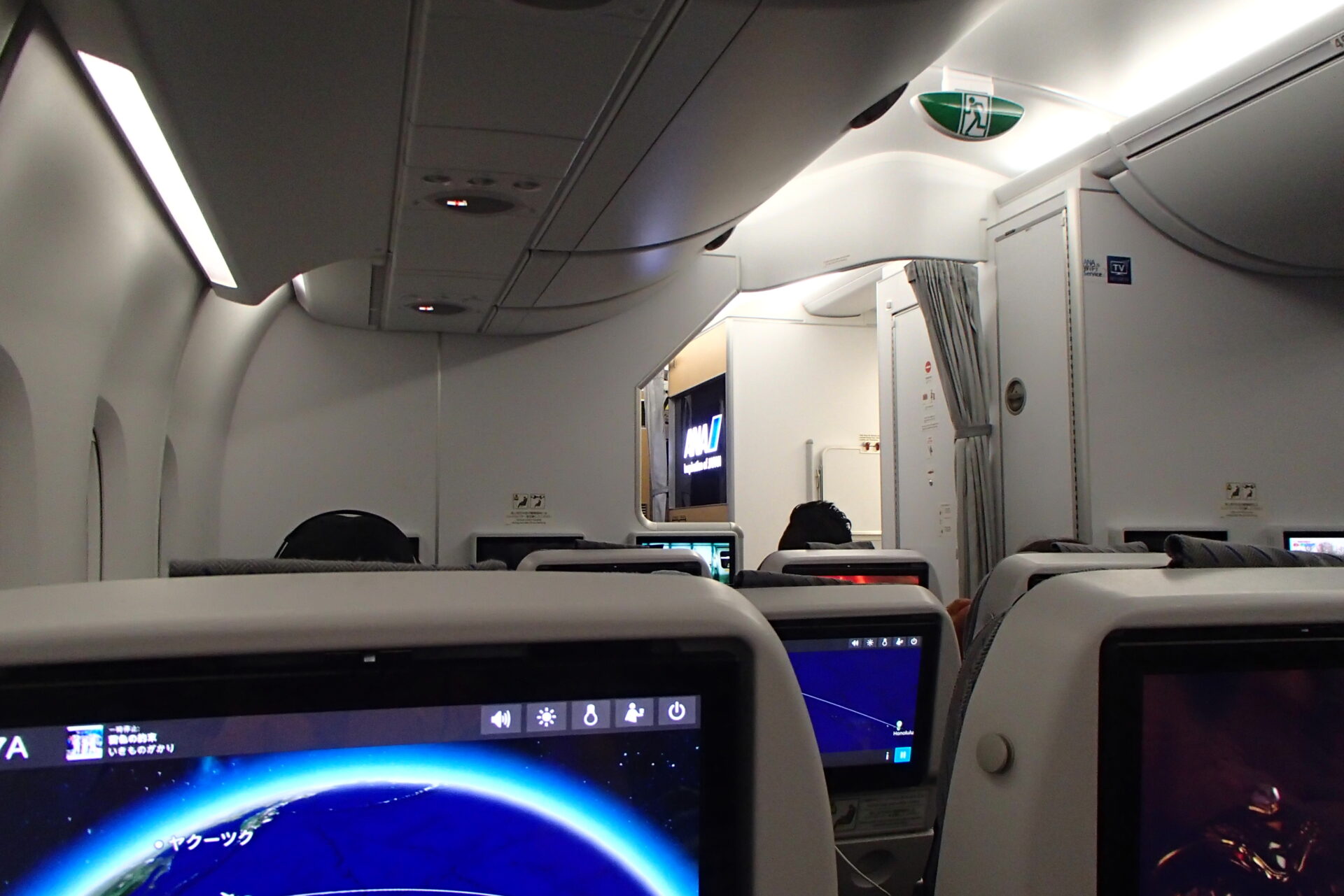 ANA New A380 from Tokyo/Narita to Honolulu”Flying honu” Economy class ...