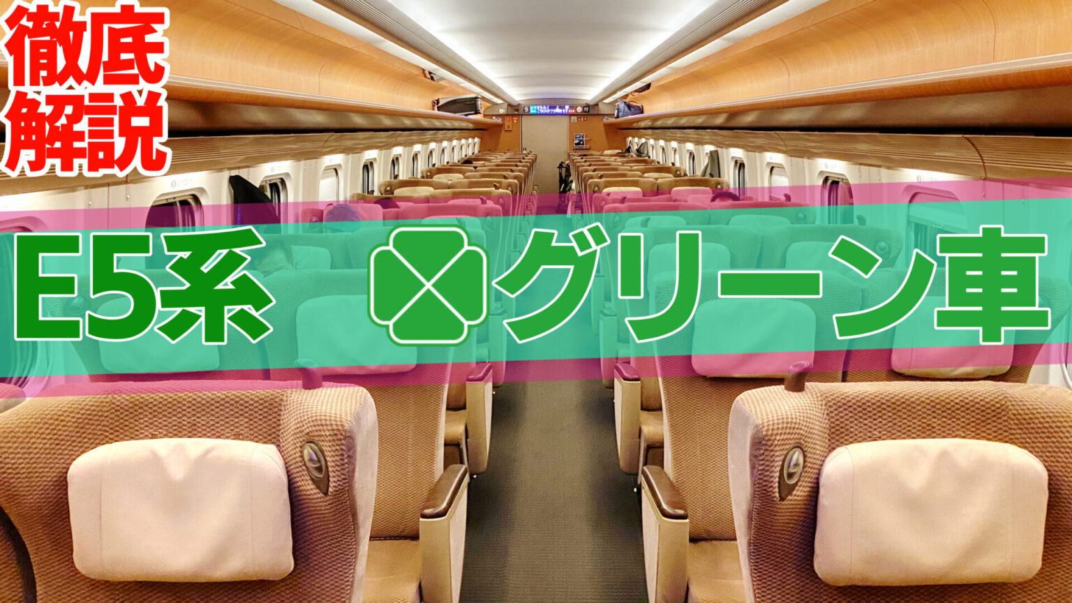 東北新幹線E5系「はやぶさ」のグリーン車 座席や車内設備を徹底的に紹介！ | ドルフィン日記
