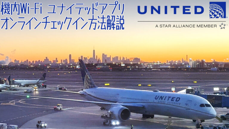 ユナイテッド航空エコノミークラス 東京・成田→ニューヨーク・ニューアーク UA78便 搭乗記 | ドルフィン日記